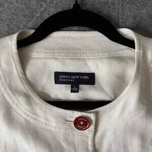 Jones New York | Jackets & Coats | Jones New York Womens Collarless ...